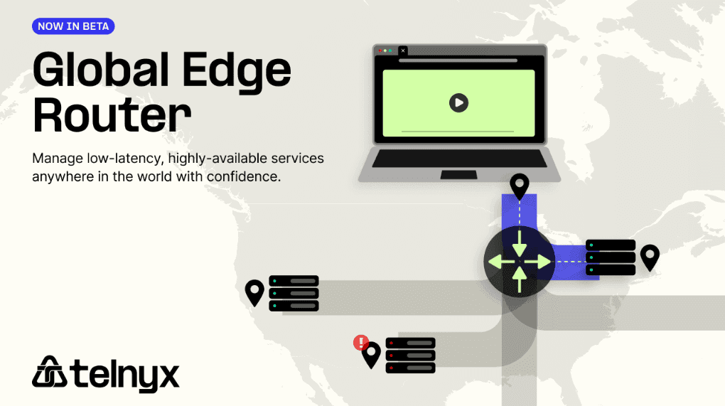 Global Edge Router from Telnyx reduces latency