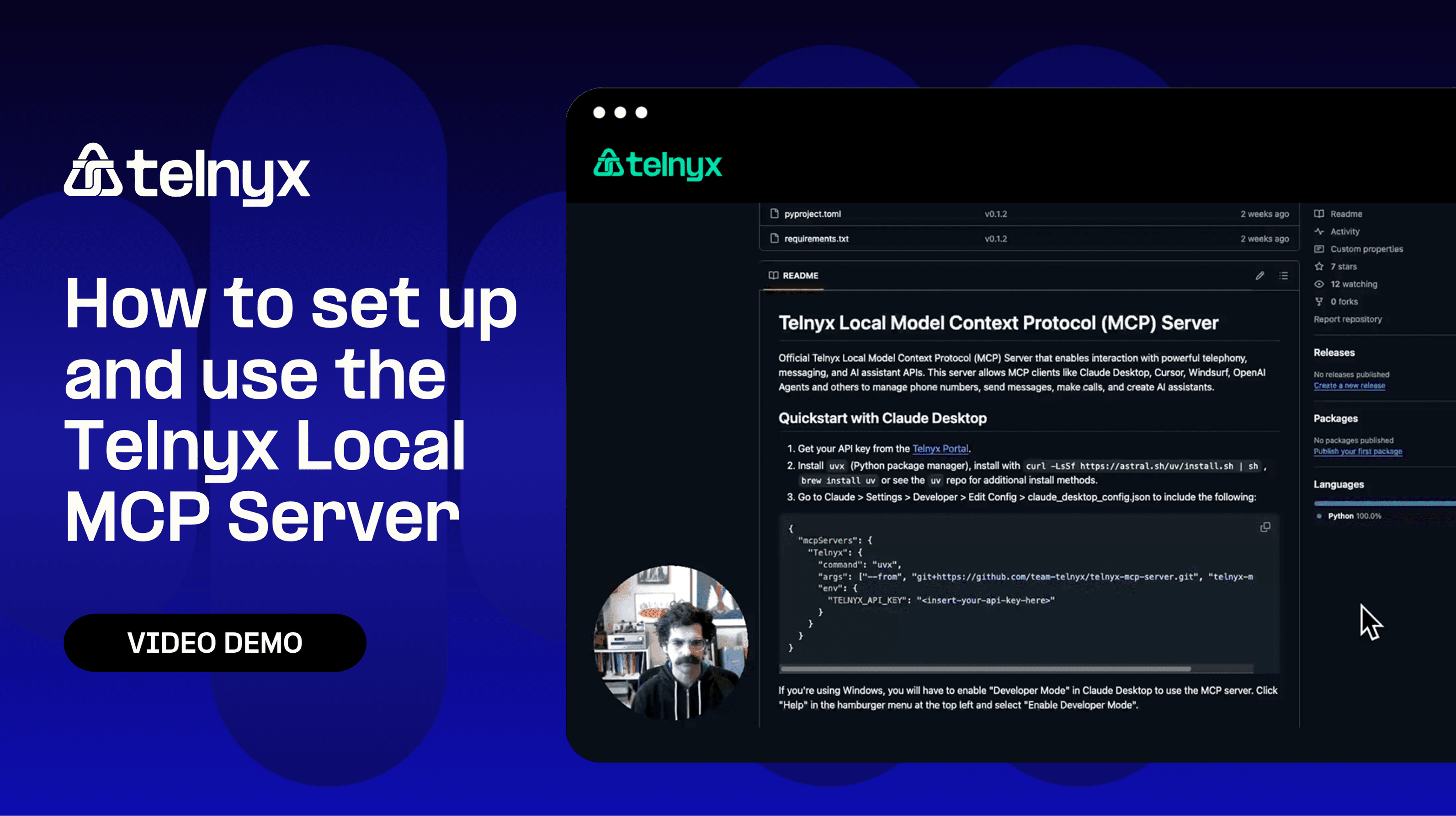 How to set up a Telnyx Local MCP Server