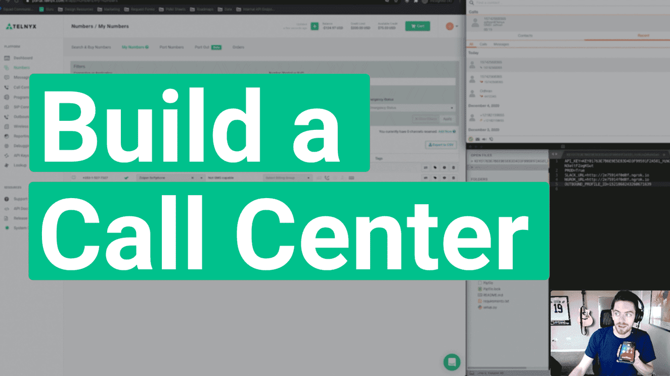 Call Center Python App with Telnyx - Full Video Tutorial