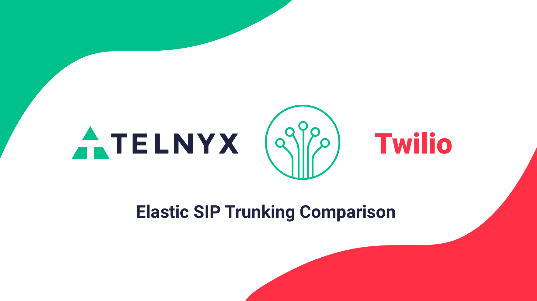 Telnyx vs. Twilio for Elastic SIP Trunking Comparison